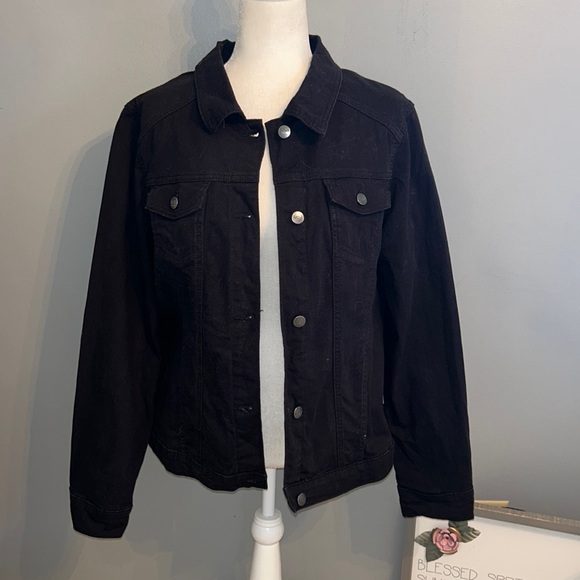 Lee | Jackets & Coats | Lee Black Denim Jacket | Poshmark
